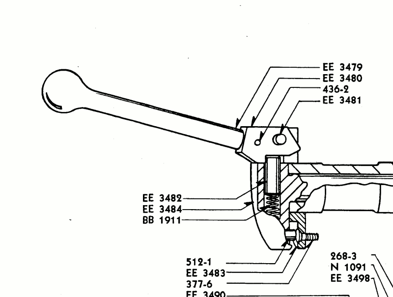 Monarch Lathes | 10EE spindle control lever | Practical Machinist ...