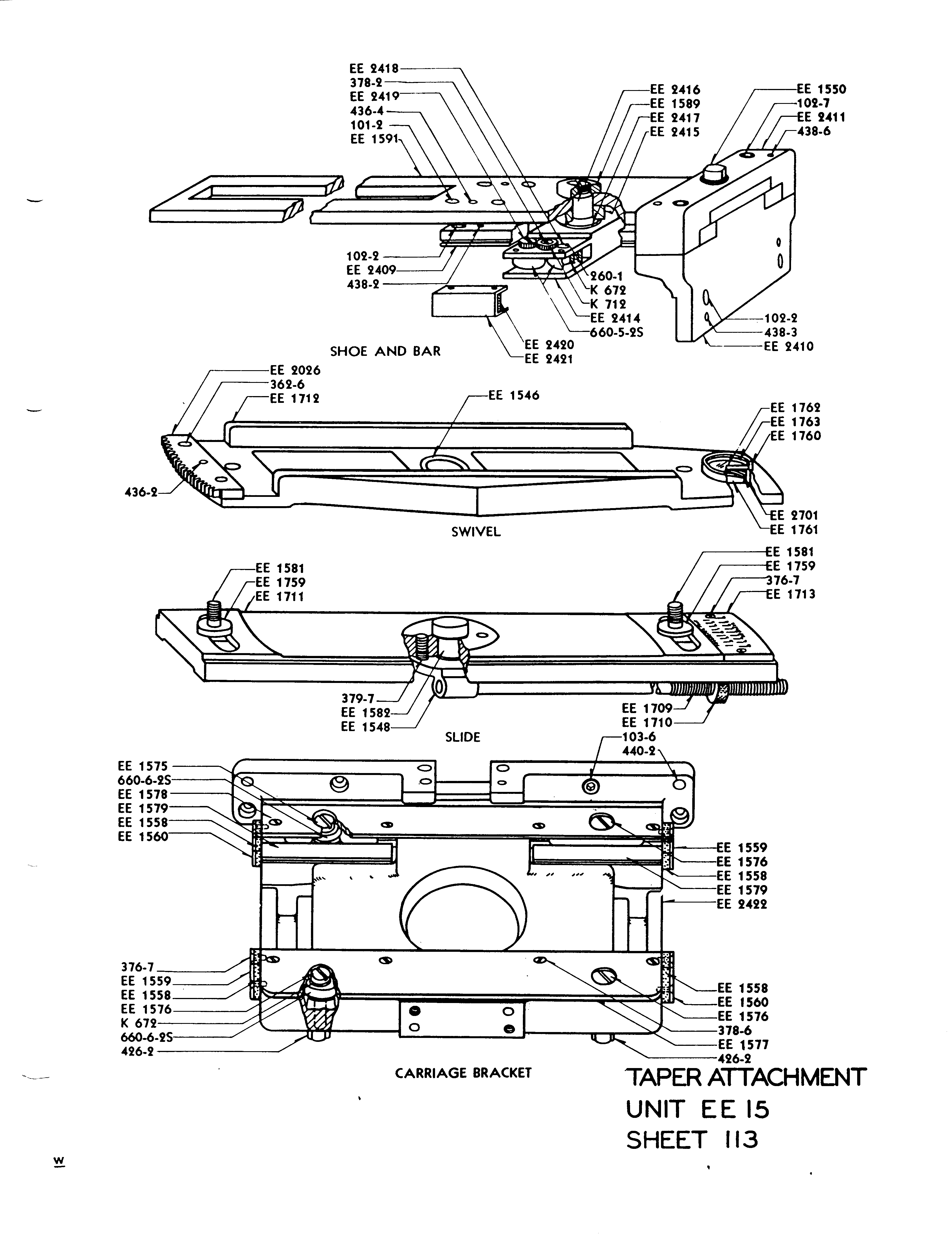 Monarch Lathes | Parts list for square dial 10EE? | Practical Machinist ...