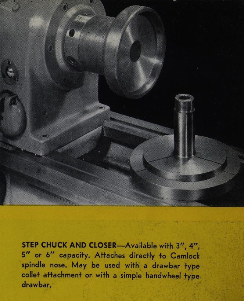 Monarch Lathes | 10EE accessory: step chuck aka pot chuck | Practical ...
